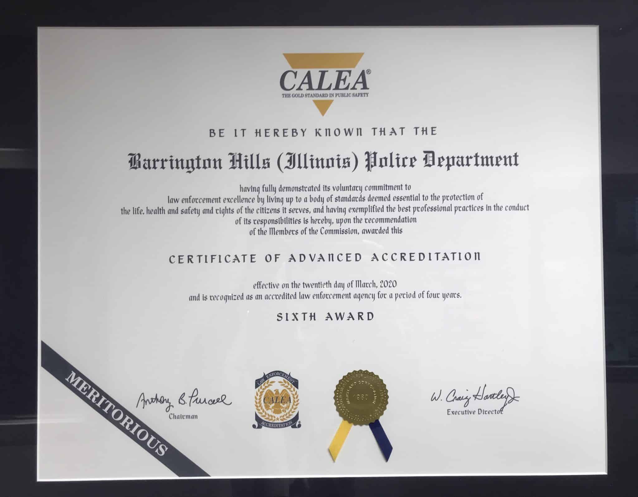 Congratulations to our Men and Women in Black! - Village of Barrington ...