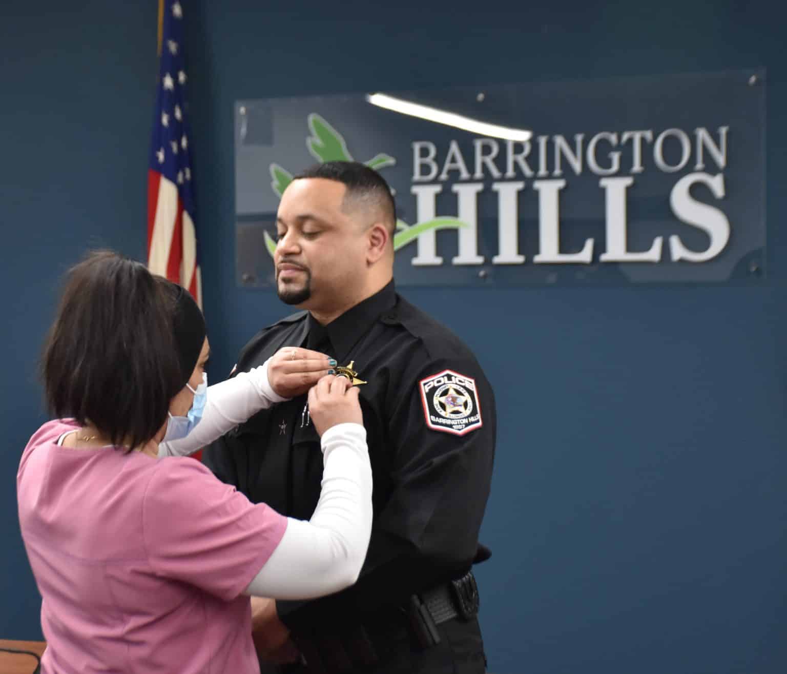 Congratulations Sgt. Currie - Village of Barrington Hills
