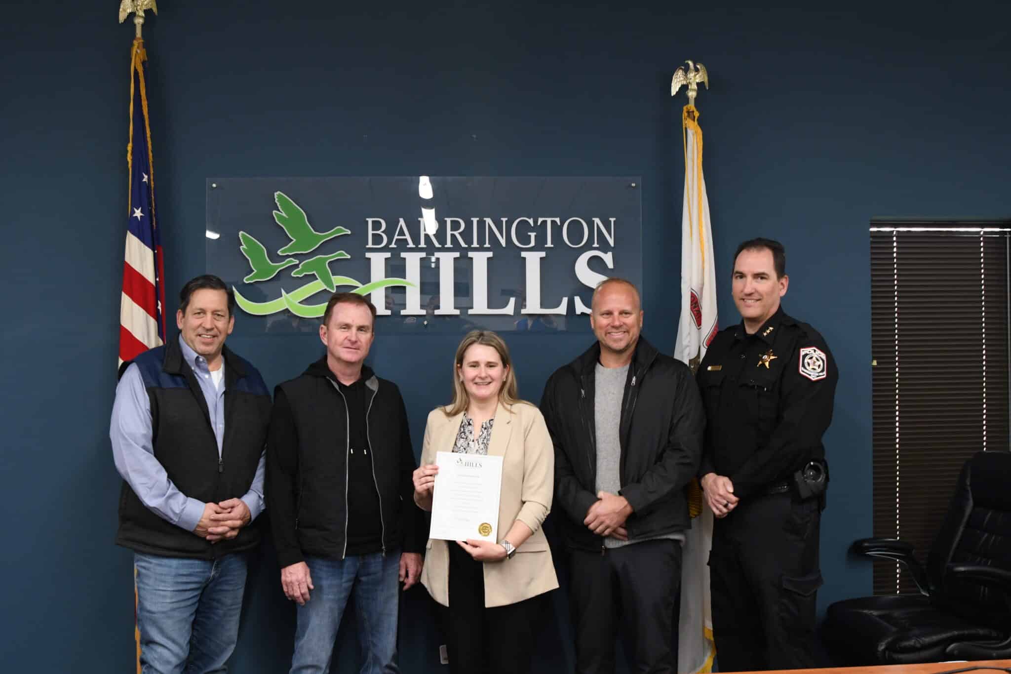 Welcome Officer Kristyn Ramsey! - Village of Barrington Hills